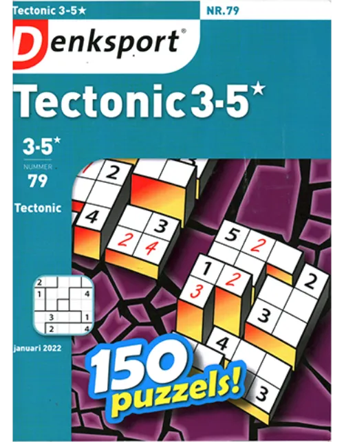 Denksport Tectonic – 3-5* 79 2022 - Magvilla