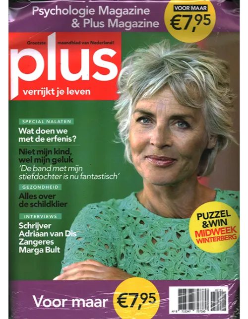 Pakket Psychologie Magazine + Plus Magazine – 11 2021 - Magvilla