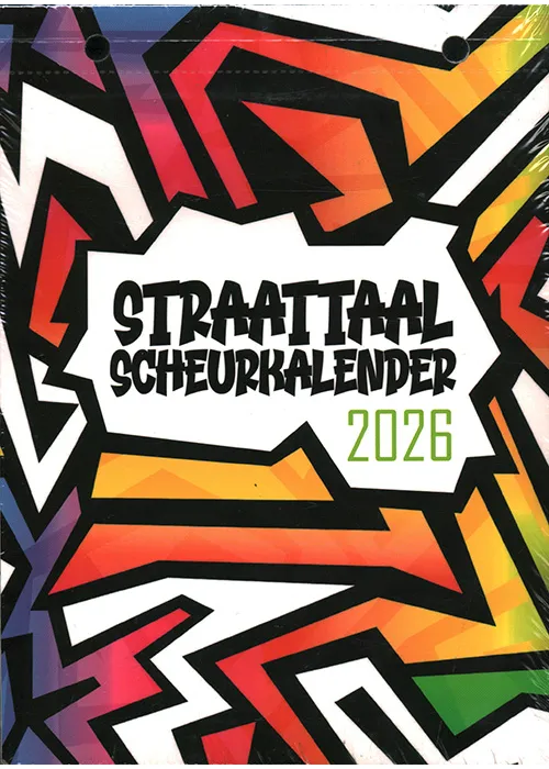 Straattaal scheurkalender – 2026 - Magvilla